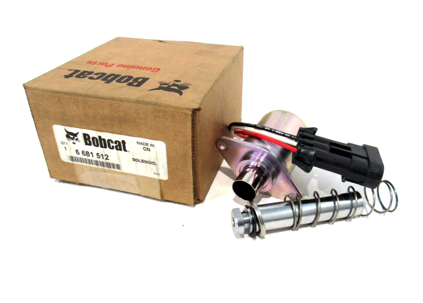 NEW BOBCAT 6 681 512 SOLENOID 6681512 - SB Industrial Supply, Inc.