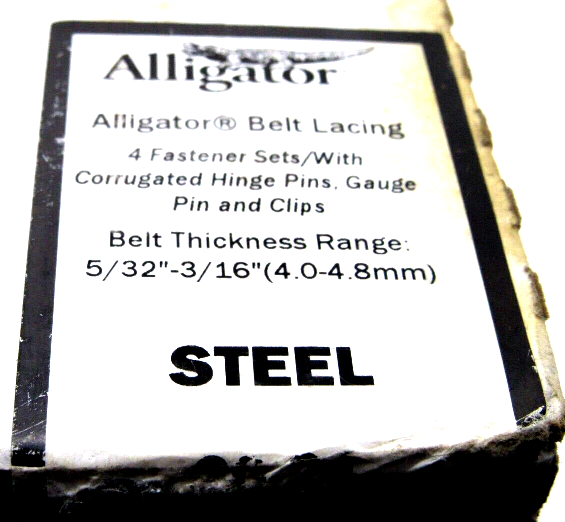 NEW FLEXCO ALLIGATOR 10135 BELT LACING 5/32"-3/16" - SB Industrial ...