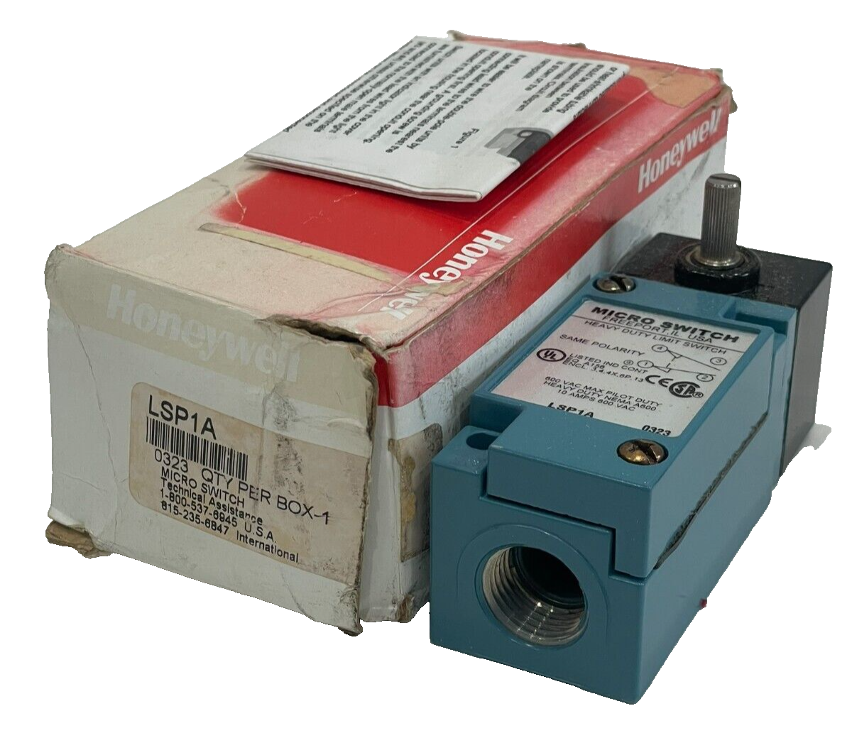 NEW HONEYWELL LSP1A LIMIT SWITCH - SB Industrial Supply, Inc.