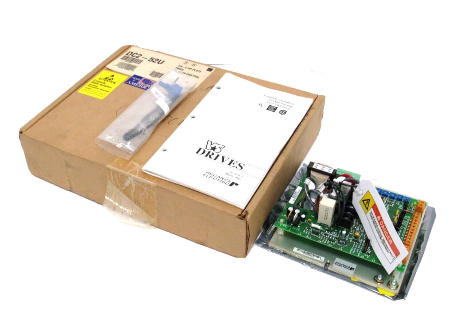 NEW RELIANCE ELECTRIC DC2-52U DC MOTOR CONTROLLER 0-57210-31 DC252U ...