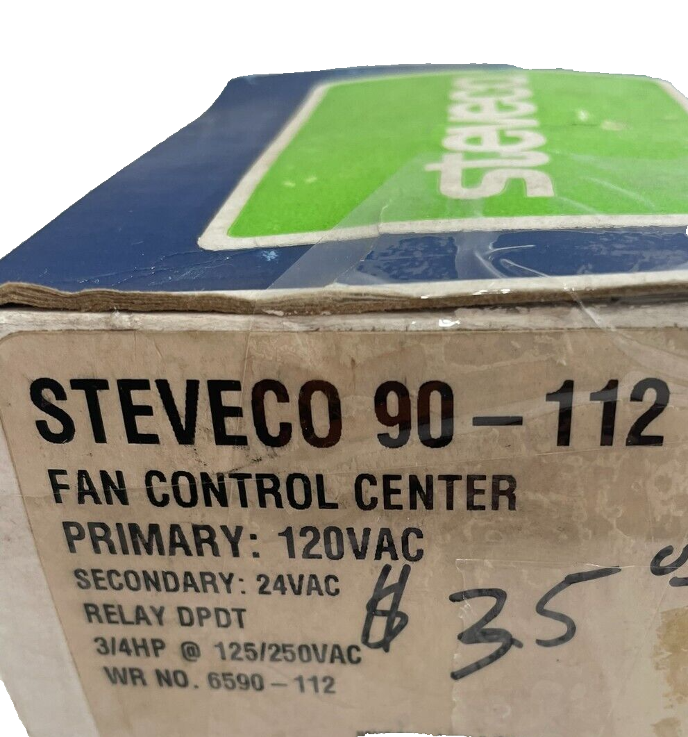 NEW WHITE RODGERS STEVECO 90-112 RELAY 120VAC 90112 - SB Industrial ...