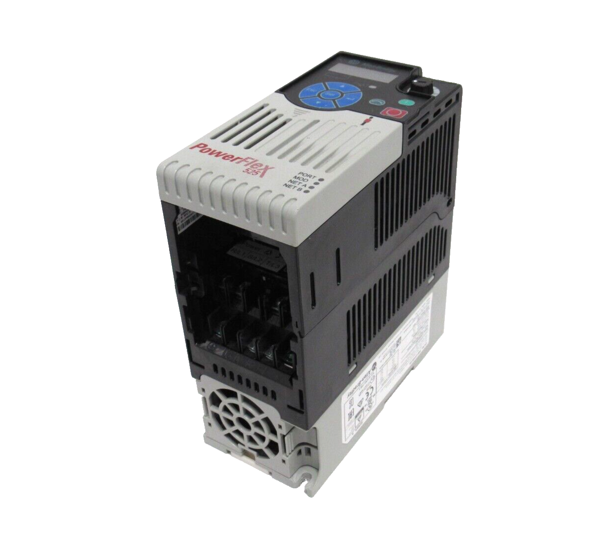 USED ALLEN BRADLEY 25B-V2P5N104 POWERFLEX 525 DRIVE .5HP 25BV2P5N104 ...