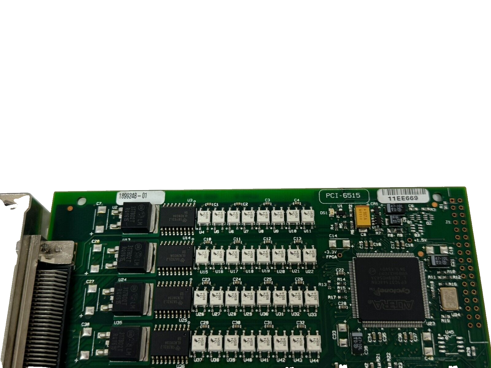 USED NATIONAL INSTRUMENTS NI PCI-6515 DATA ACQUISITION BOARD 189924B-01 ...