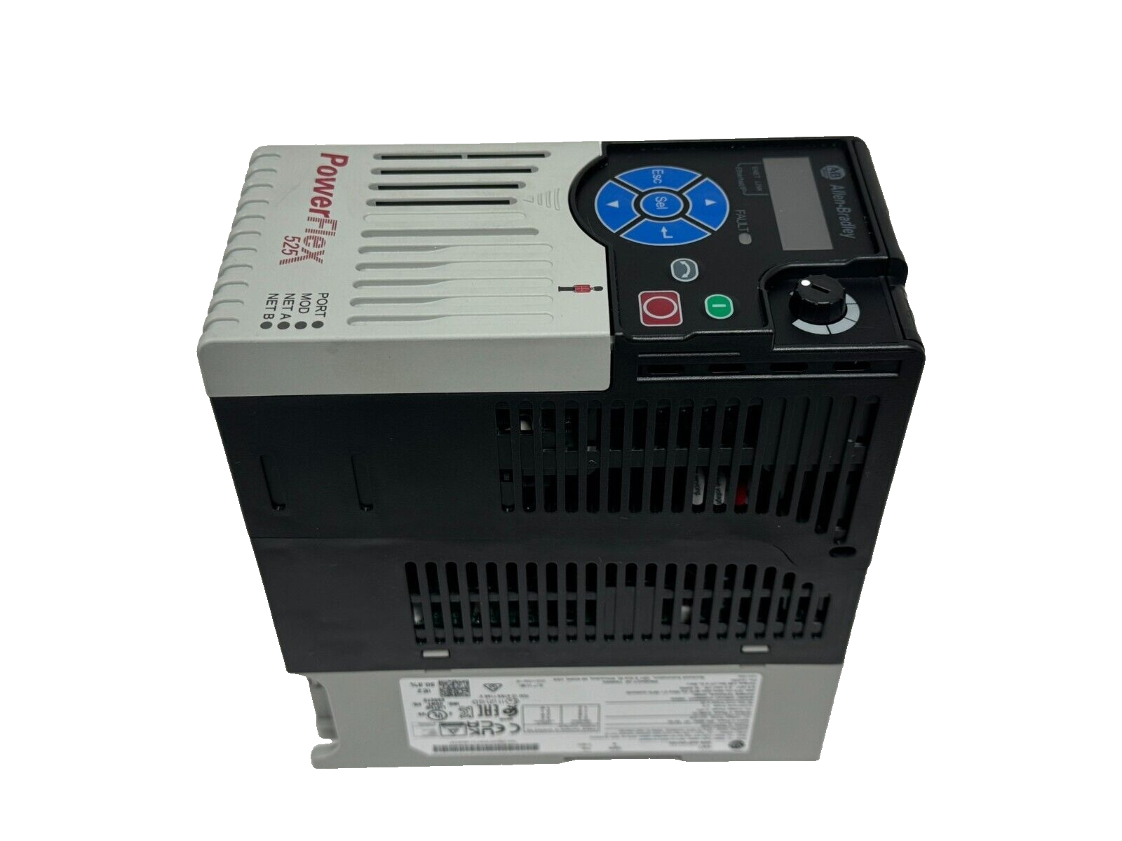 ALLEN BRADLEY 25B-D2P3N104 POWERFLEX 525 SER. A 1HP FW: 7.001 NEW ...