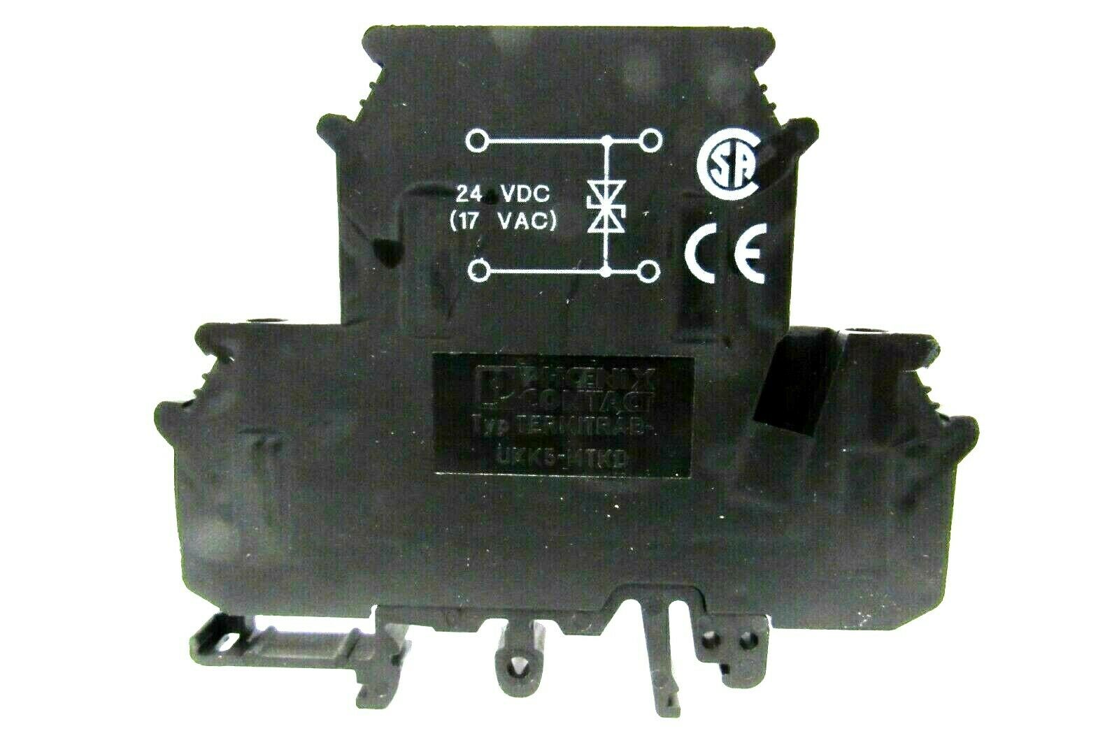 LOT OF 46 NEW PHOENIX CONTACT TERMITRAB UKK5-MTKD TERMINAL BLOCKS ...