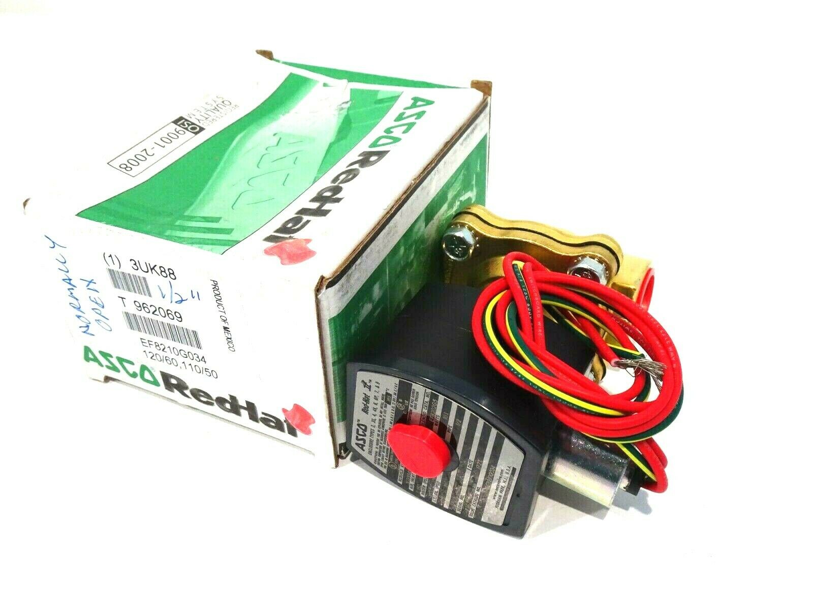NEW ASCO EF8210G034 SOLENOID VALVE - SB Industrial Supply, Inc.