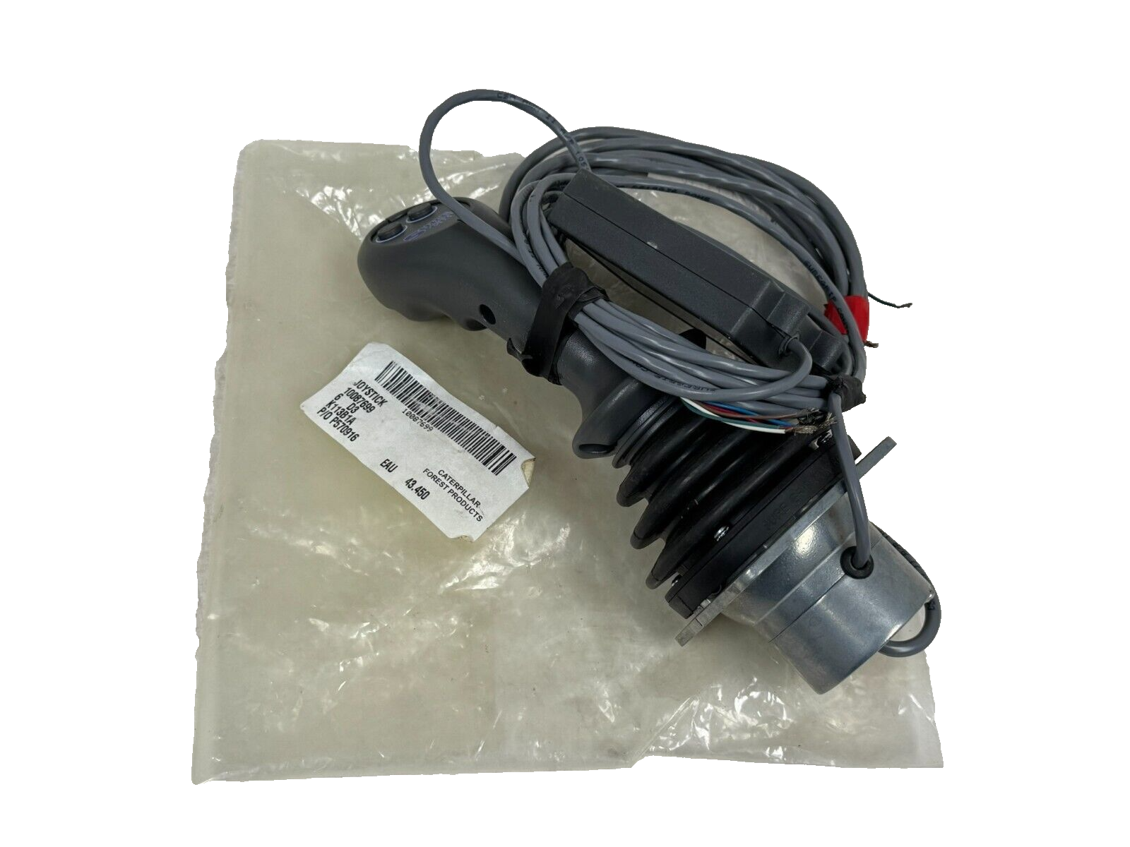 NEW CATERPILLAR 10087699 SURE GRIP JOYSTICK W/ CONTROL BOX - SB ...
