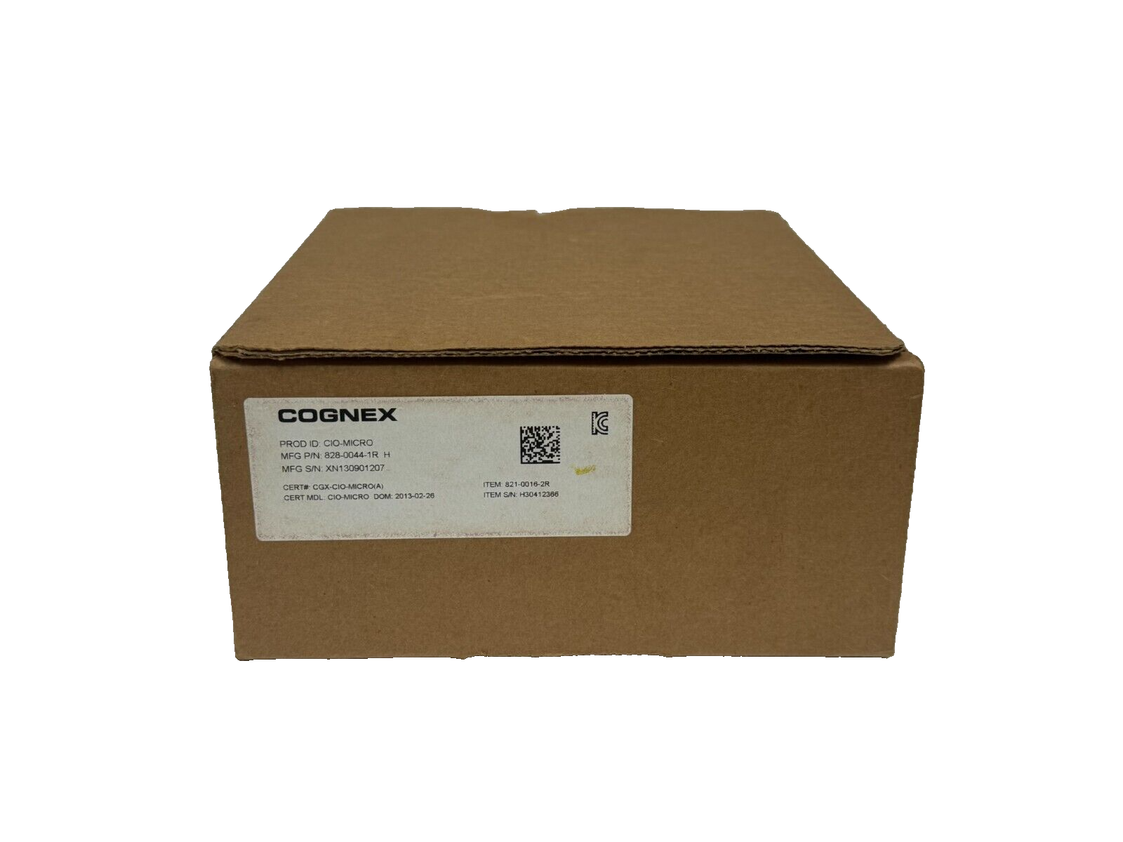 NEW COGNEX 828-0044-1R IN-SIGHT I/O MODULE CIO-MICRO - SB Industrial ...