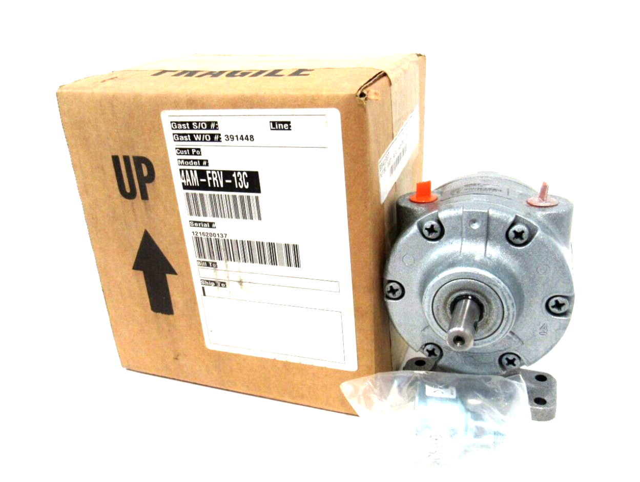 NEW GAST 4AM-FRV-13C AIR MOTOR 4AMFRV13C - SB Industrial Supply, Inc.