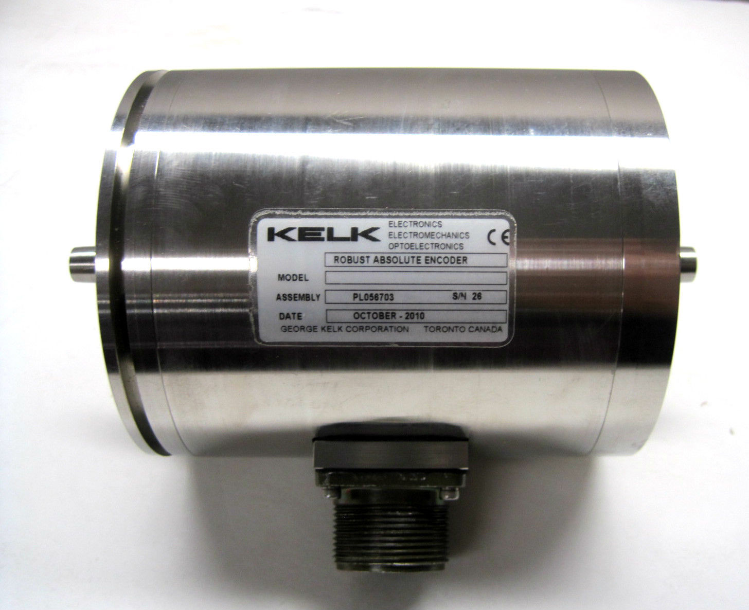 NEW KELK ELECTRONICS PL056703 ROBUST ABSOLUTE ENCODER - SB Industrial ...