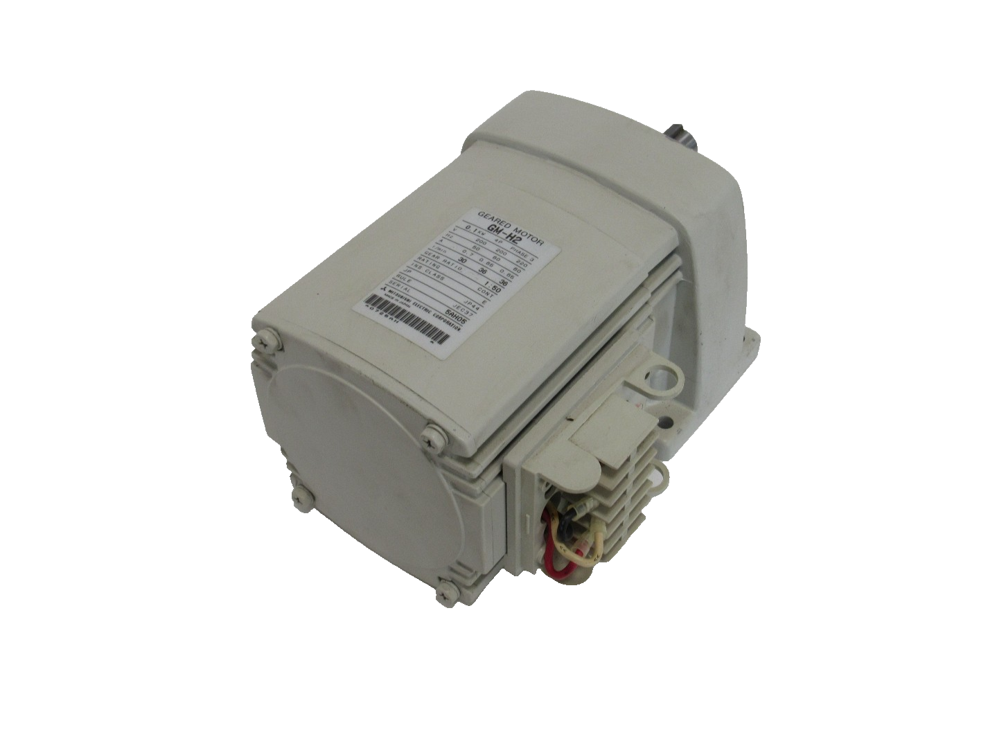 NEW MITSUBISHI GM-H2 GEAR MOTOR 1:50 GMH2 - SB Industrial Supply, Inc.