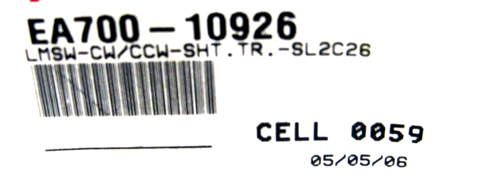 NEW NAMCO EA700-10926 LIMIT SWITCH EA70010926 - SB Industrial Supply, Inc.