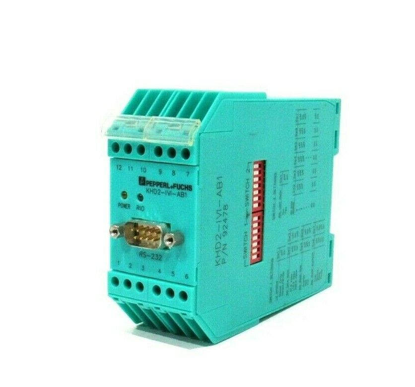 NEW PEPPERL + FUCHS KHD2-IVI-AB1 BUS COUPLER 92478 KHD2IVIAB1 - SB ...