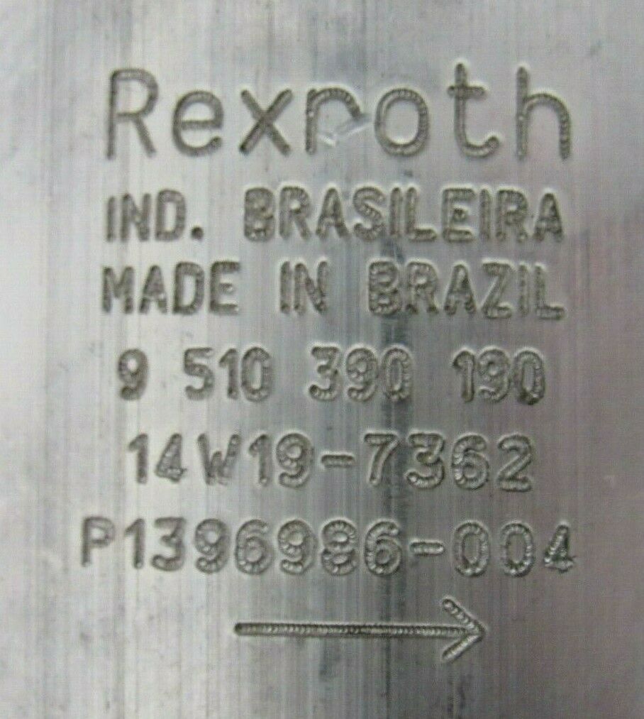 NEW REXROTH 9-510-390-190 GEAR PUMP 14W19-7362 P1396996-004 9510390190 ...