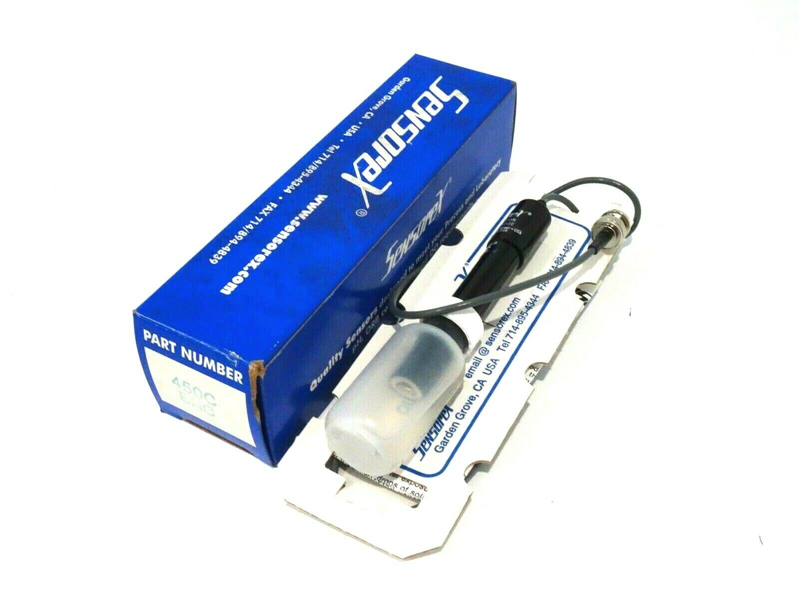 NEW SENSOREX 450C BNC PH ELECTRODE 450CBNC - SB Industrial Supply, Inc.