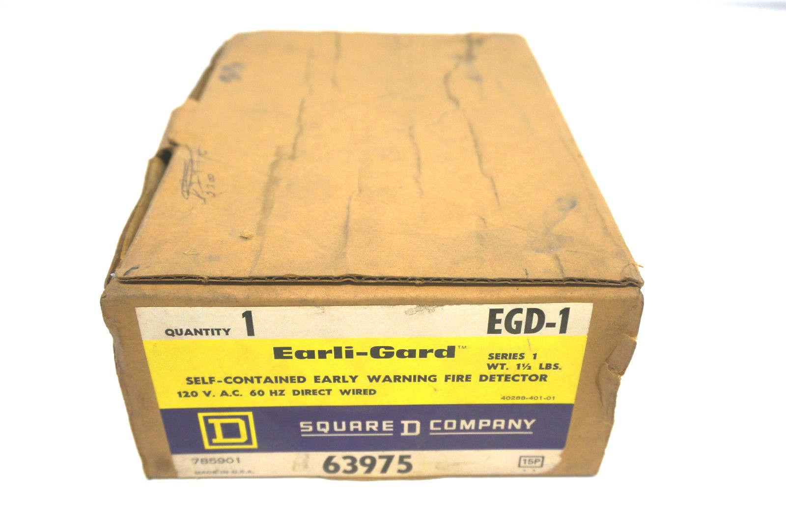 NEW SQUARE D EGD-1 FIRE DETECTOR EGD1 - SB Industrial Supply, Inc.