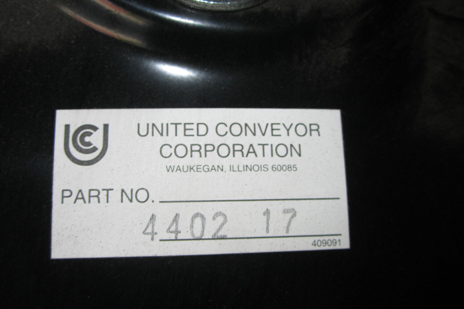 NEW UNITED CONVEYOR CORPORATION 4402-17 AIR CHAMBER 440217 - SB ...