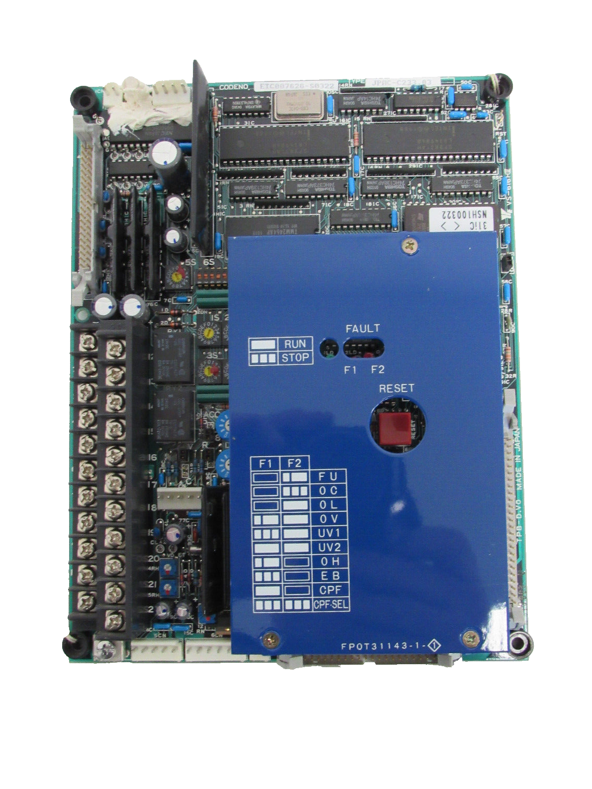 NEW YASKAWA JPAC-C233.03 CIRCUIT BOARD ETC007626-S0322 JPACC23303 - SB ...