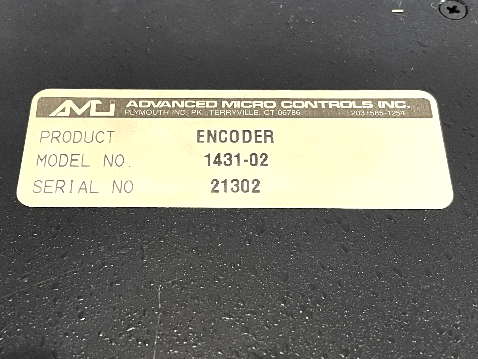 USED ADVANCED MICRO CONTROLS 1431-02 ENCODER 143102 - SB Industrial ...