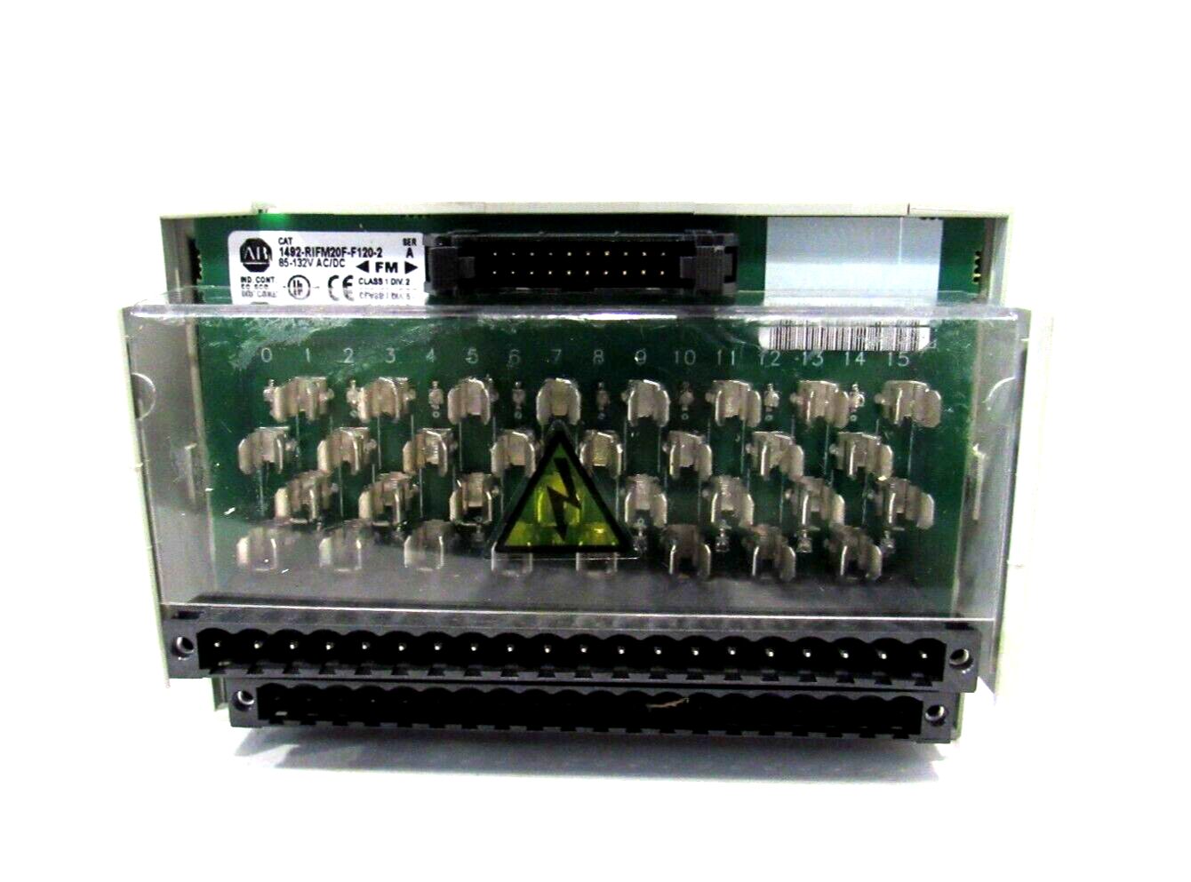 USED ALLEN BRADLEY 1492-RIFM20F-F120-2 INTERFACE MODULE ...
