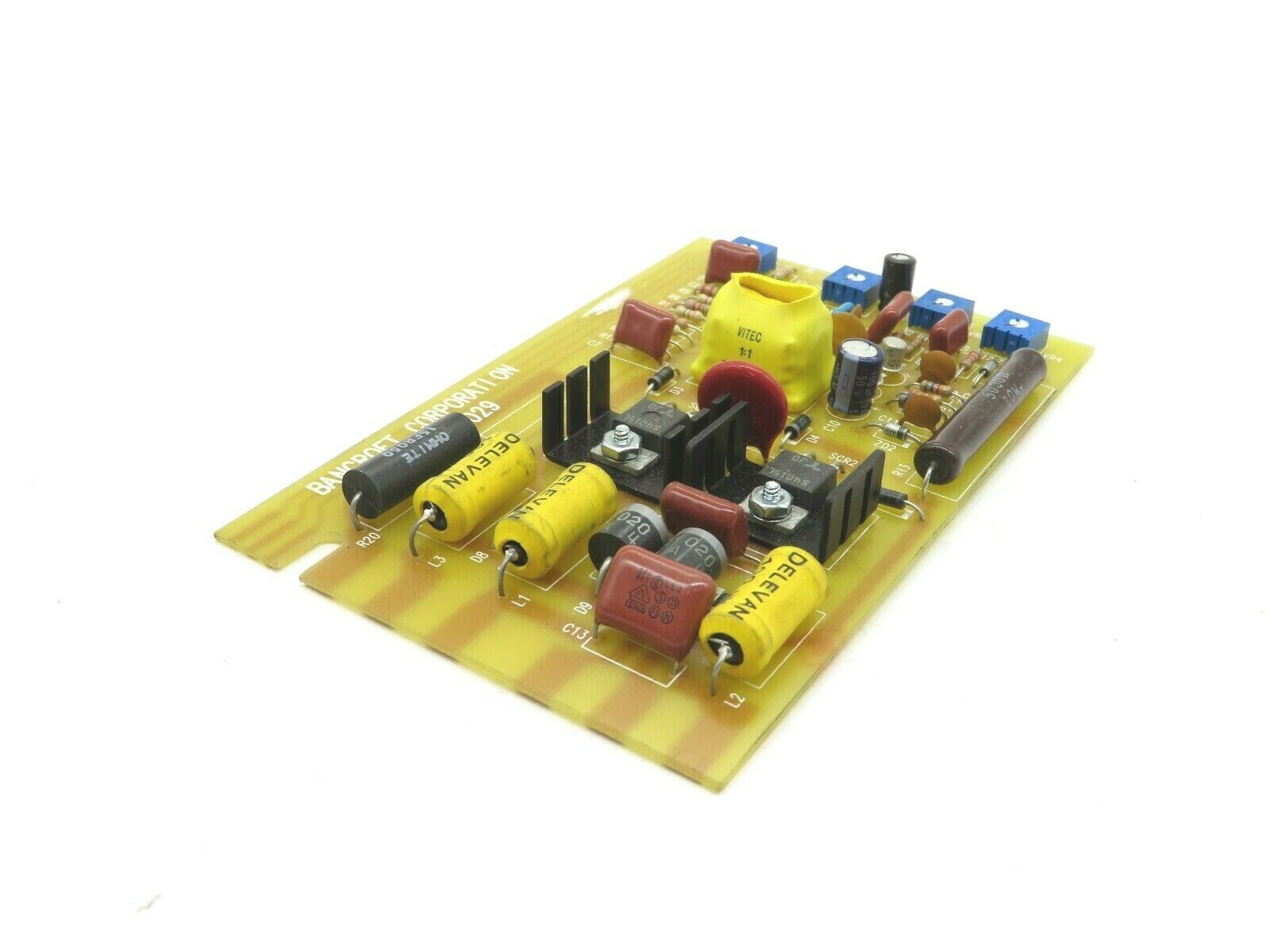 USED BANCROFT CORPORATION 14029 SCR BOARD REV 2 - SB Industrial Supply ...