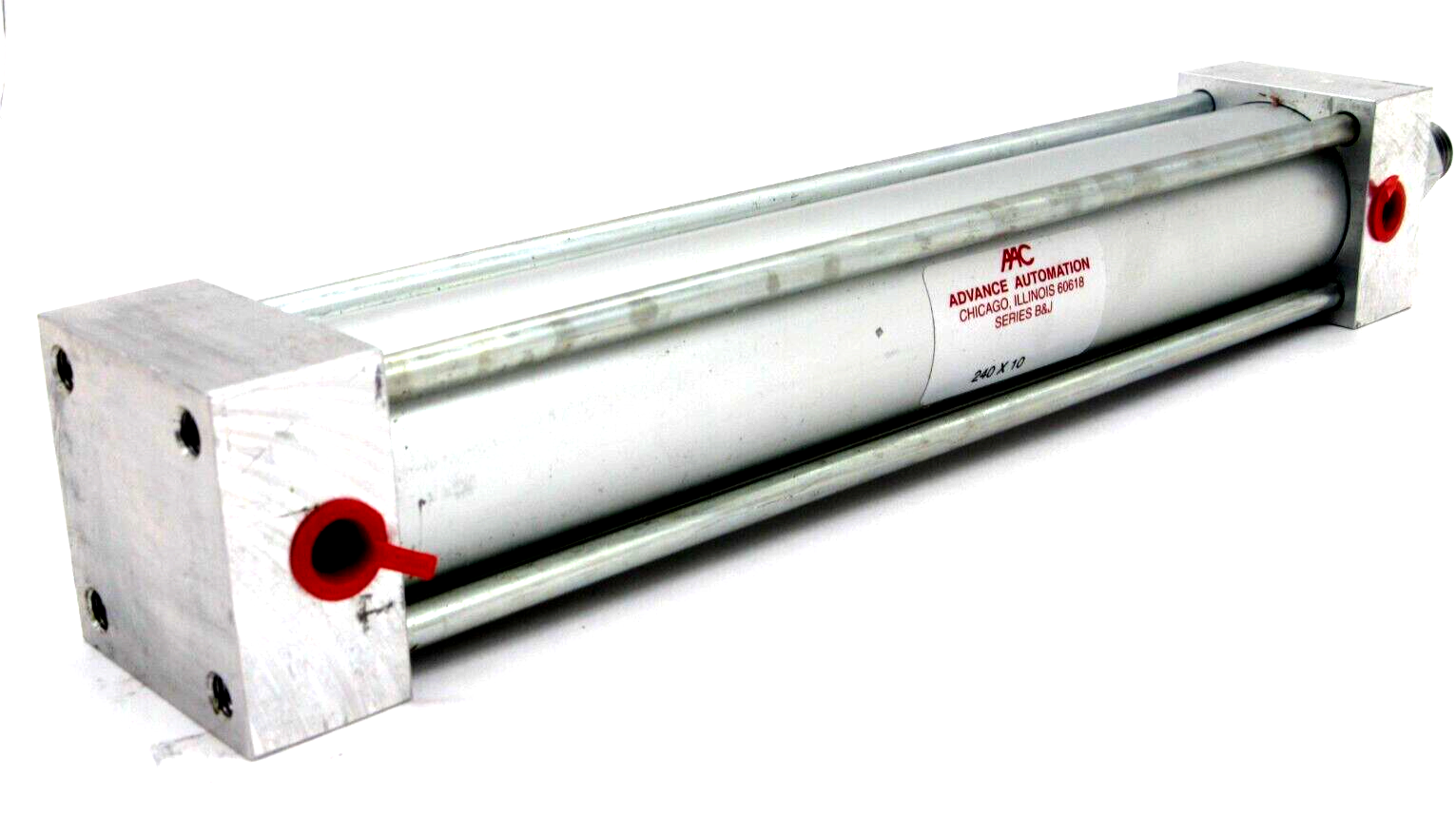 NEW ADVANCE AUTOMATION 240 X 10 PNEUMATIC CYLINDER 24X10 SERIES B&J ...