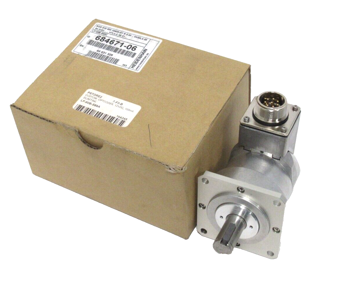 NEW HEIDENHAIN 684671-06 ROTARY ENCODER LF-60B-S89C ROD 630 600 28S08 ...