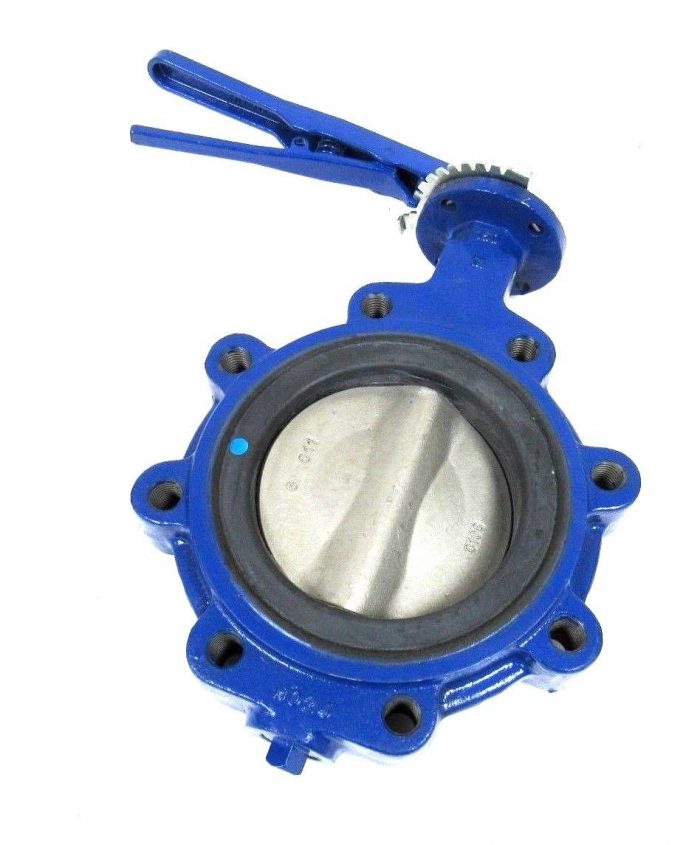 NEW KEYSTONE 222 BUTTERFLY VALVE 6" 304SS 416SS EPDM 250 PSI - SB ...