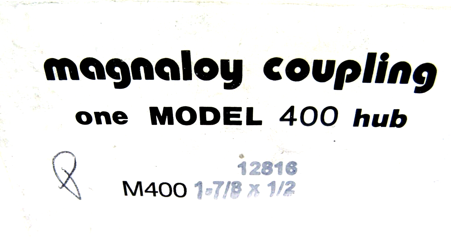 NEW MAGNALOY COUPLING M400-12816 COUPLING M40012816 - SB Industrial ...