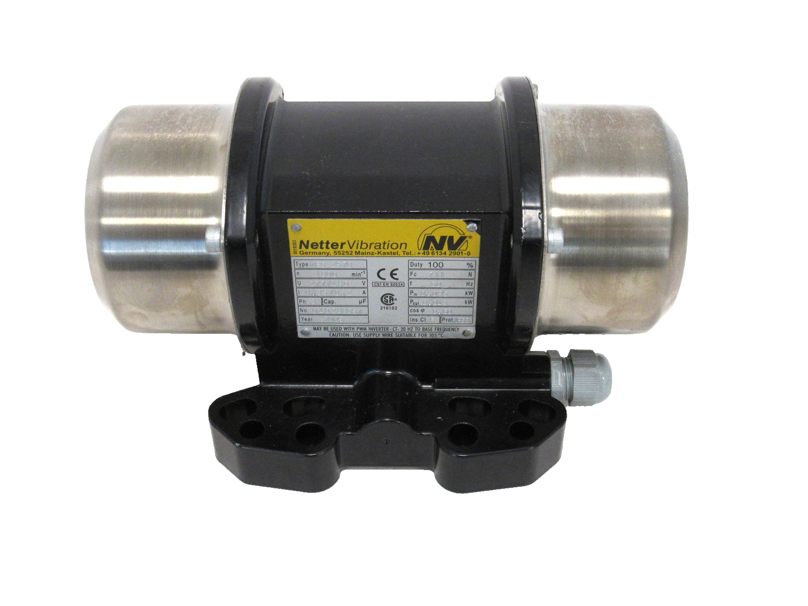 NEW NETTER NEG 2570 VIBRATOR 277/480V NEG2570 - SB Industrial Supply, Inc.