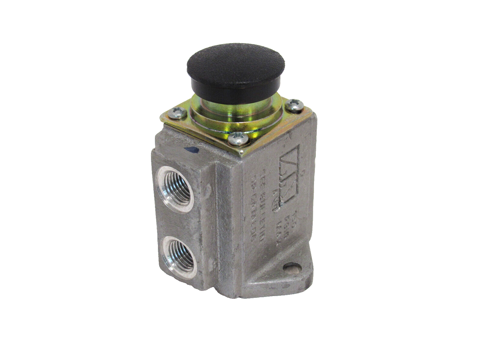 NEW PARKER C325 PALM BUTTON VALVE 1/4″ - SB Industrial Supply, Inc.