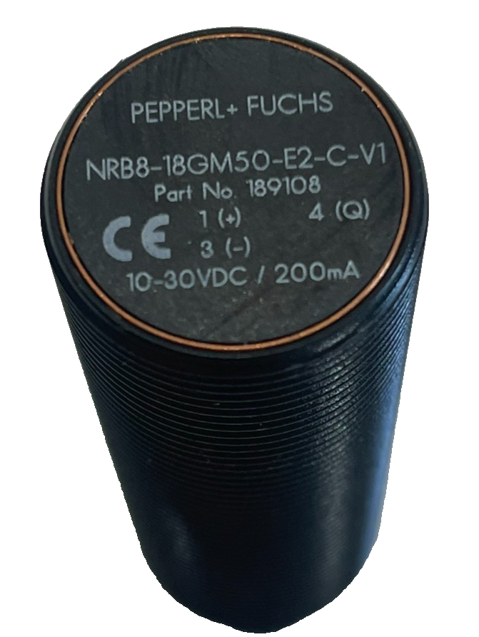 NEW PEPPERL+FUCHS 189108 PROXIMITY SWITCH NRB8-18GM50-E2-C-V1 - SB Industrial Supply, Inc.
