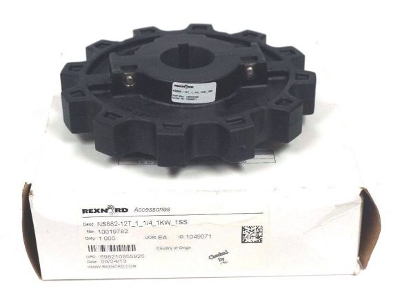 NEW REXNORD 10019782 SPLIT SPROCKET NS882-12T-1-1/4-1KW-1SS - SB ...