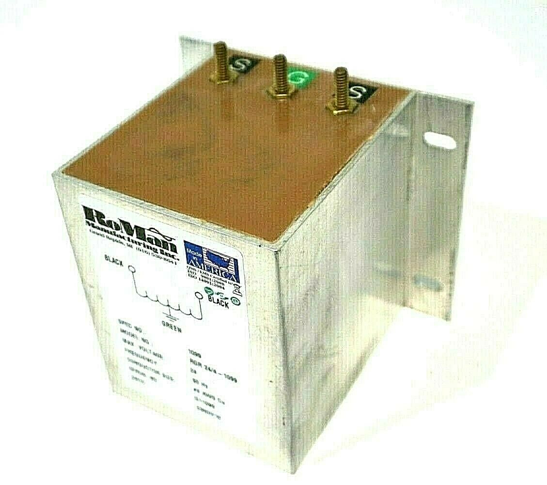NEW ROMAN MANUFACTURING RGR 24/4-1099 GROUNDING REACTOR RGR2441099 - SB ...