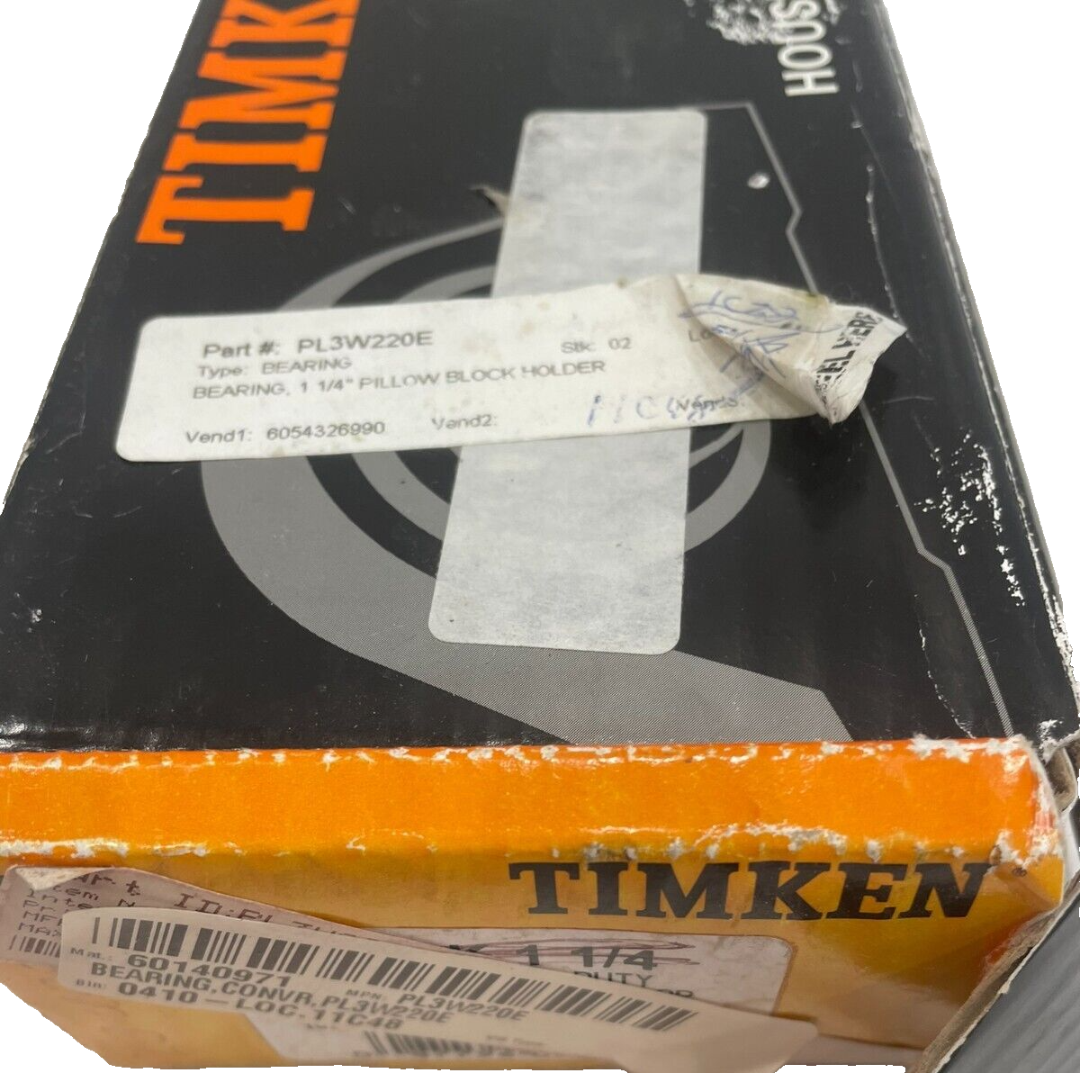 NEW TIMKEN FAFNIR PL3W220E BEARING 1 1/4"PILLOW BLOCK HOLDER - SB ...