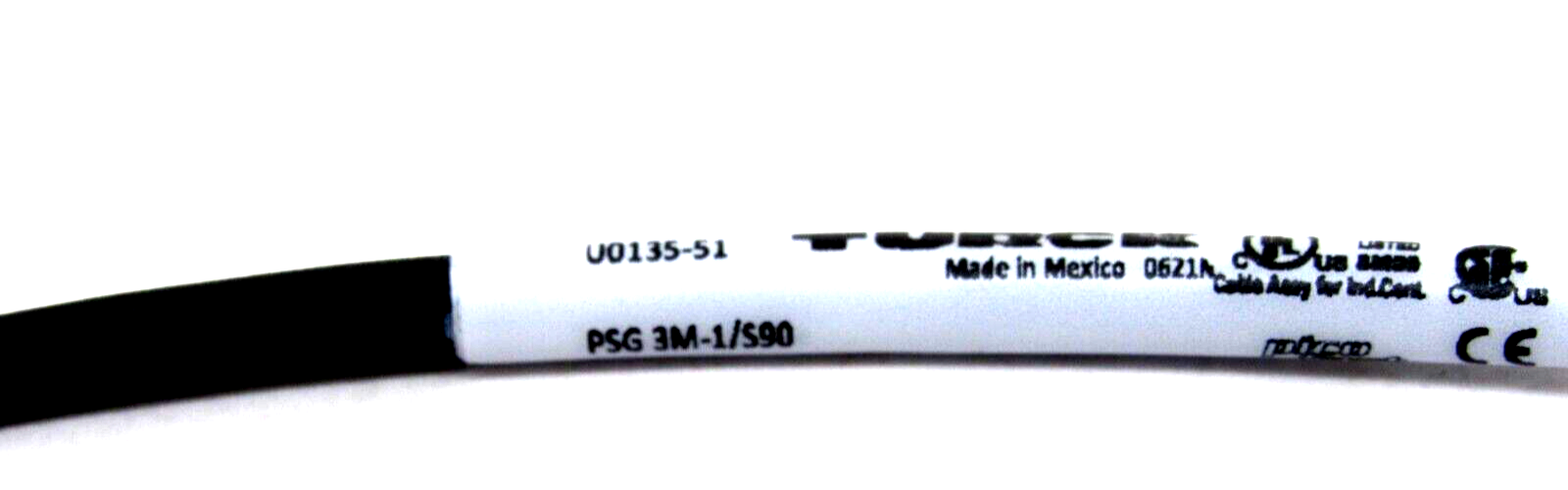 NEW TURCK PSG 3M-1/S90 CORD SET PSG 3M1S90 - SB Industrial Supply, Inc.