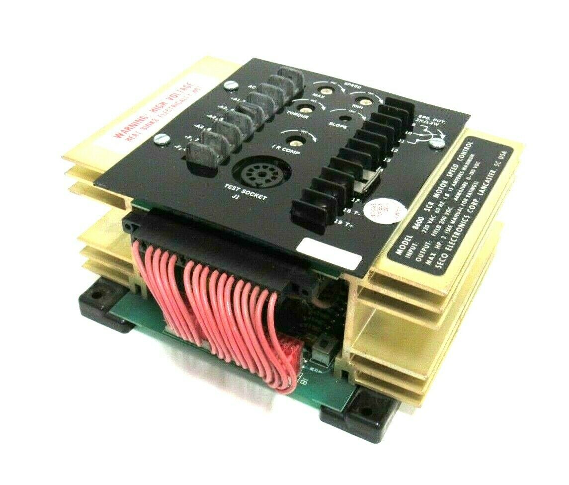 REFURBISHED SECO ELECTRONICS 8600 SCR MOTOR SPEED CONTROL - SB ...