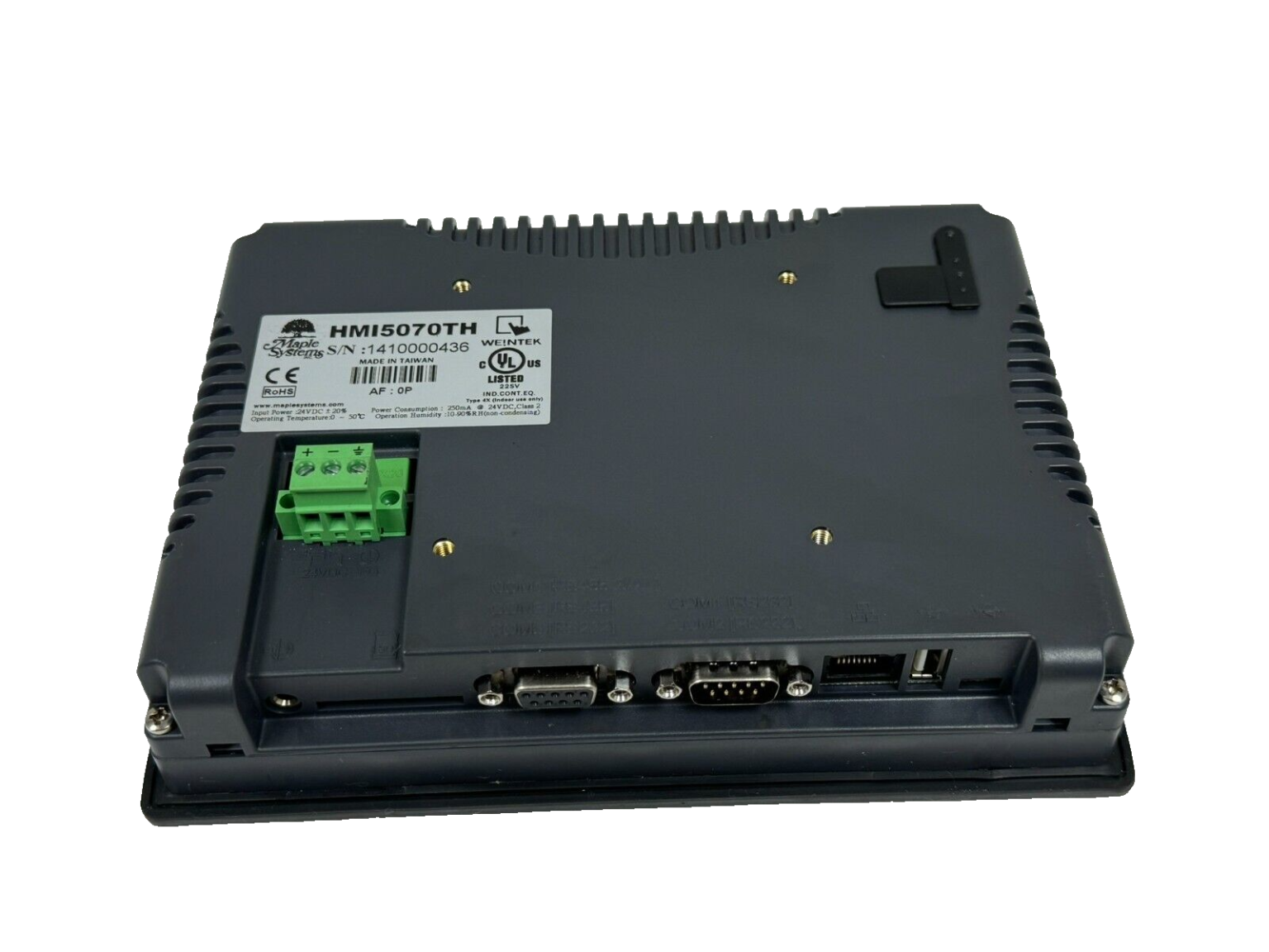 USED MAPLE SYSTEMS HMI5070TH TOUCH PANEL - SB Industrial Supply, Inc.