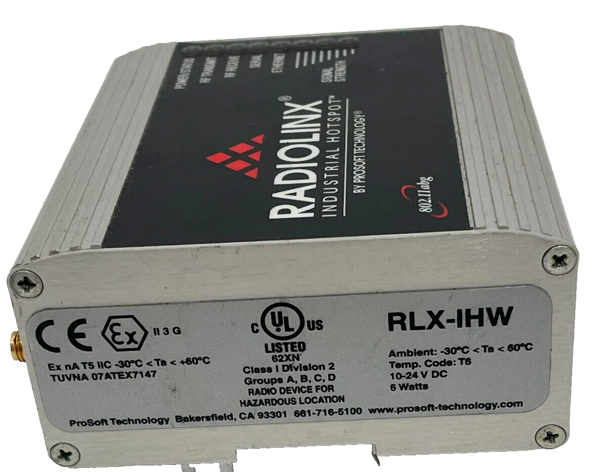 USED PROSOFT TECHNOLOGY RLX-IHW-A INDUSTRIAL HOTSPOT RLXIHW RLXIHWA ...
