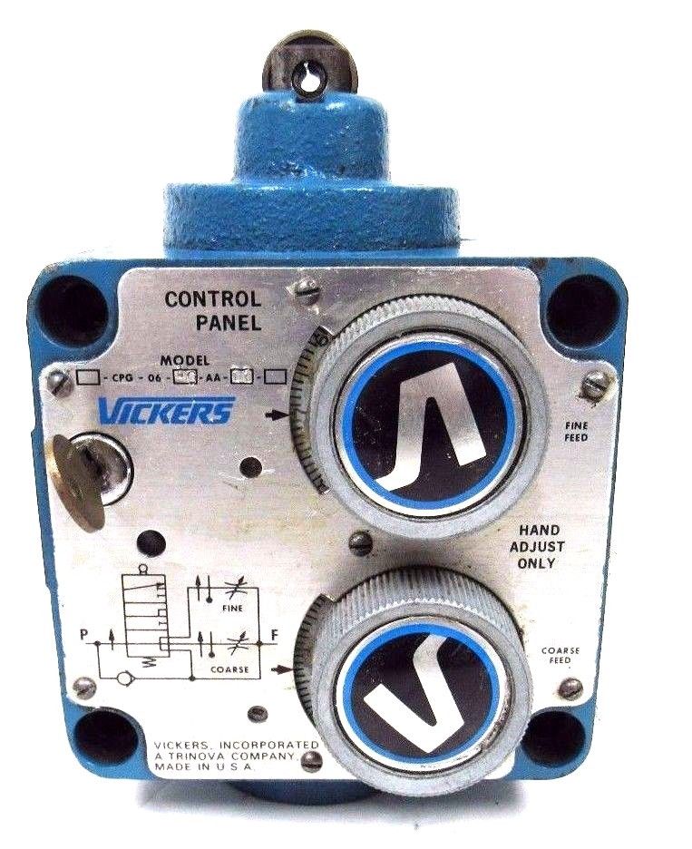 USED VICKERS CPG-06-10-AA-11 FLOW CONTROL VALVE CPG0610AA11 - SB ...