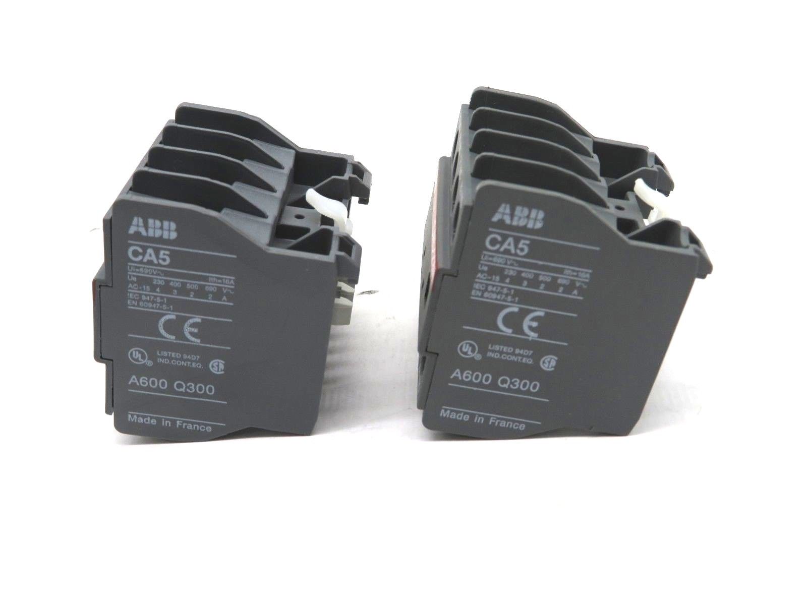 2 NEW ABB CA5-22N CONTACT BLOCK CA522N - SB Industrial Supply, Inc.