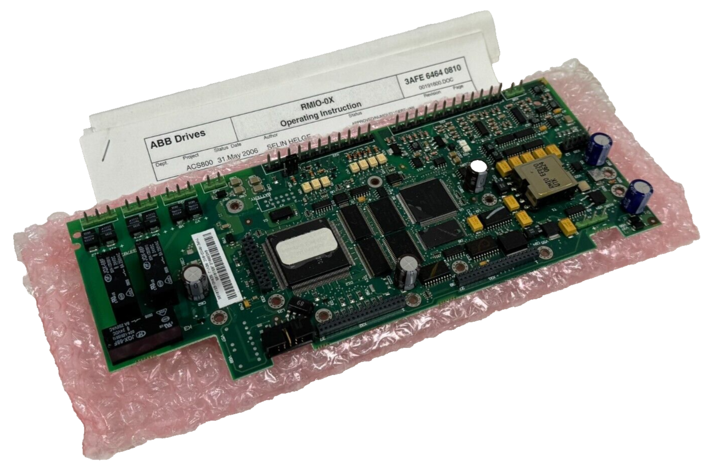 NEW ABB RMIO-01C CONTROL BOARD COATED 68463815 - SB Industrial Supply, Inc.