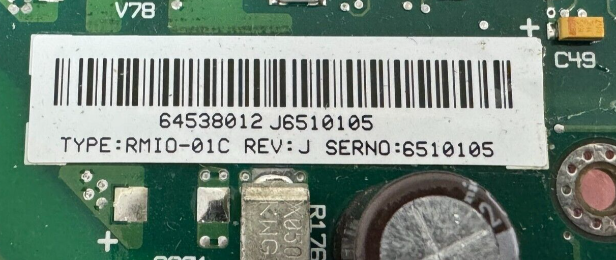 NEW ABB RMIO-01C CONTROL BOARD COATED 68463815 - SB Industrial Supply, Inc.