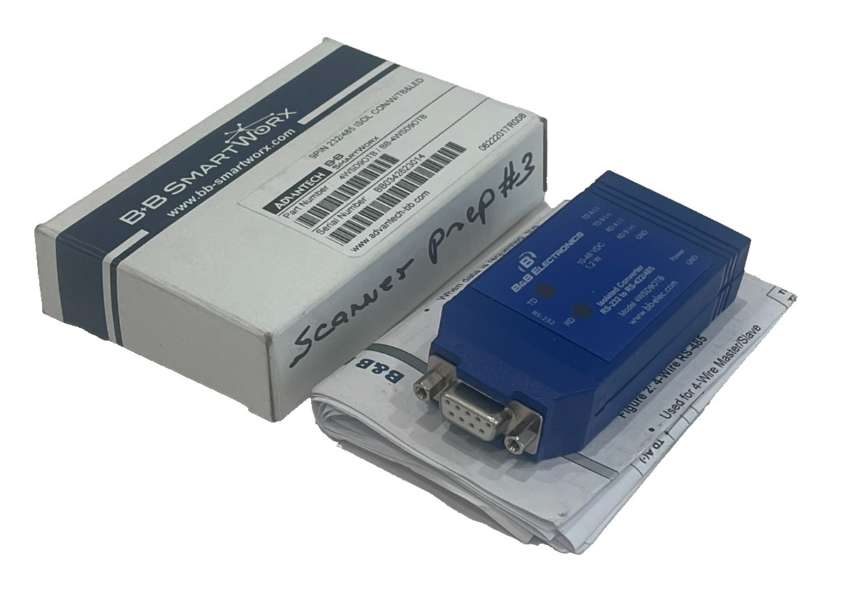 NEW ADVANTECH B&B SMARTWORX 4WSD9OTB ISOLATED CONVERTER 9 PIN - SB ...