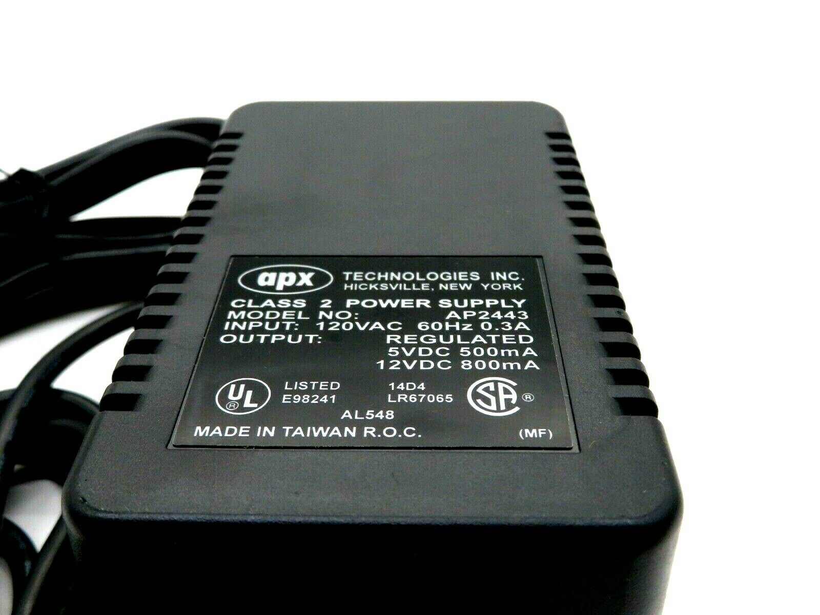 NEW APX TECHNOLOGIES AP2443 POWER SUPPLY 120VAC 60HZ - SB Industrial ...