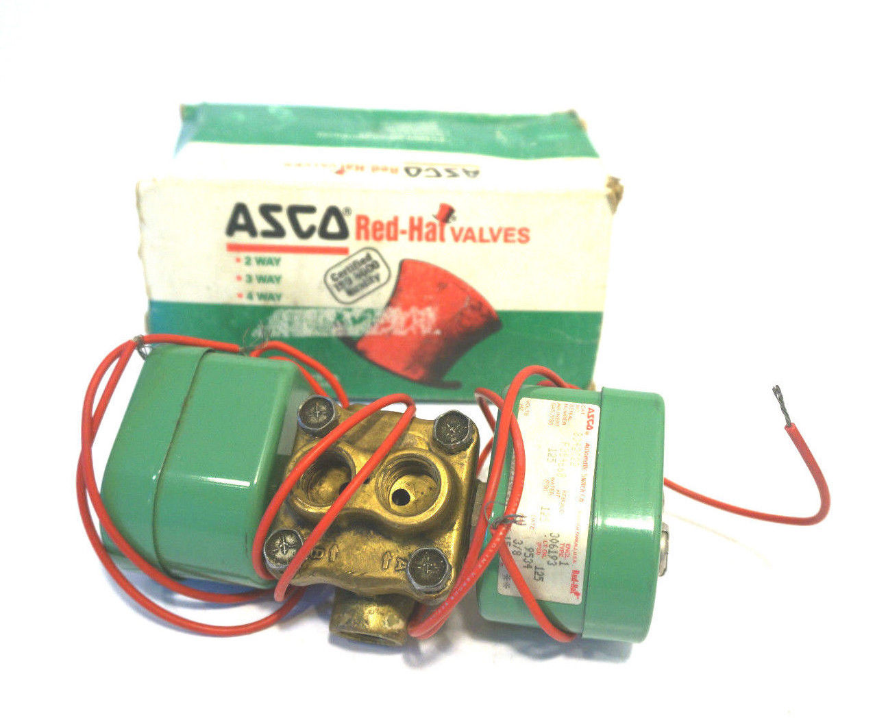 NEW ASCO 8342-C22 SOLENOID VALVE 8342C22120 - SB Industrial Supply, Inc.