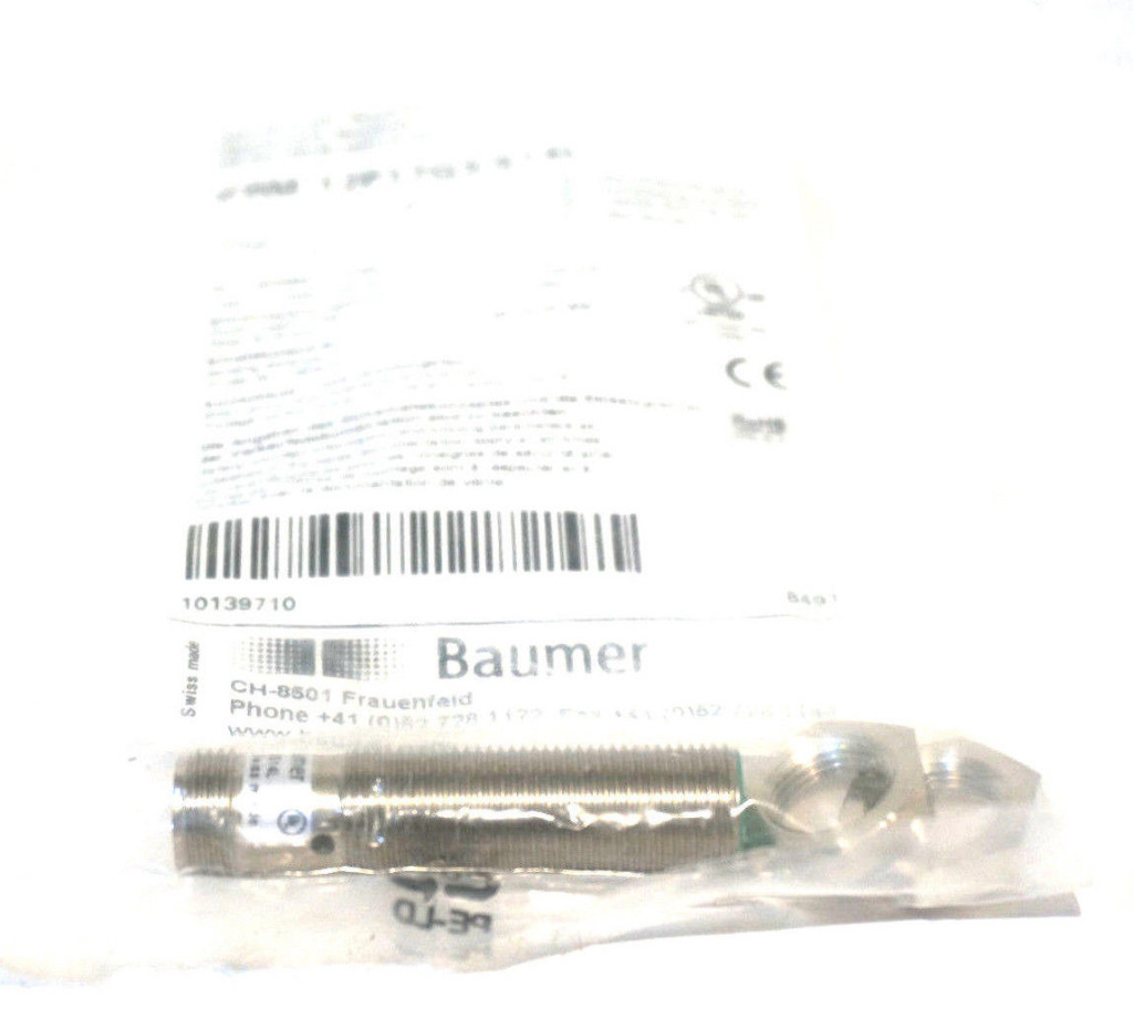 NEW BAUMER IFRM 12P17G3/S14L PROXIMITY SENSOR IFRM12P17G3/S14L - SB ...