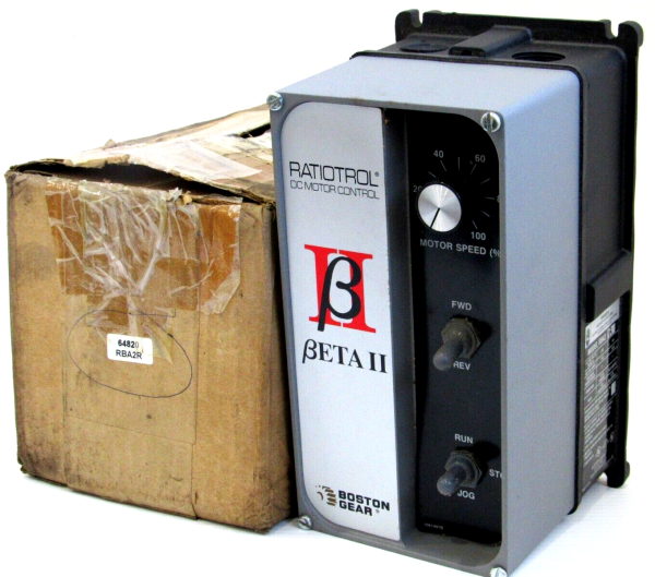 NEW BOSTON GEAR RBA2R DC MOTOR CONTROL - SB Industrial Supply, Inc.