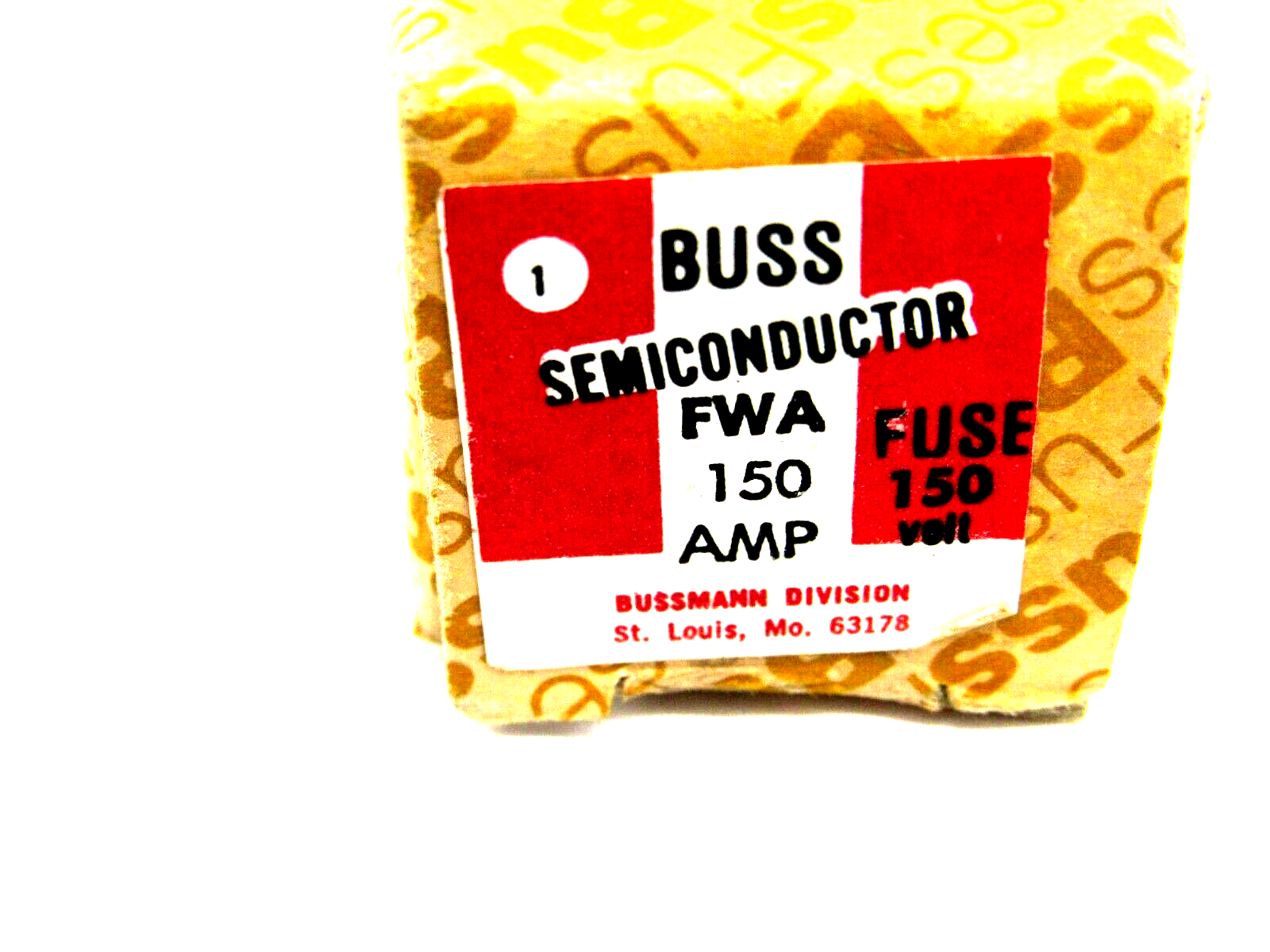 NEW BUSSMANN FWA-150 FUSE 150V FWA150 - SB Industrial Supply, Inc.