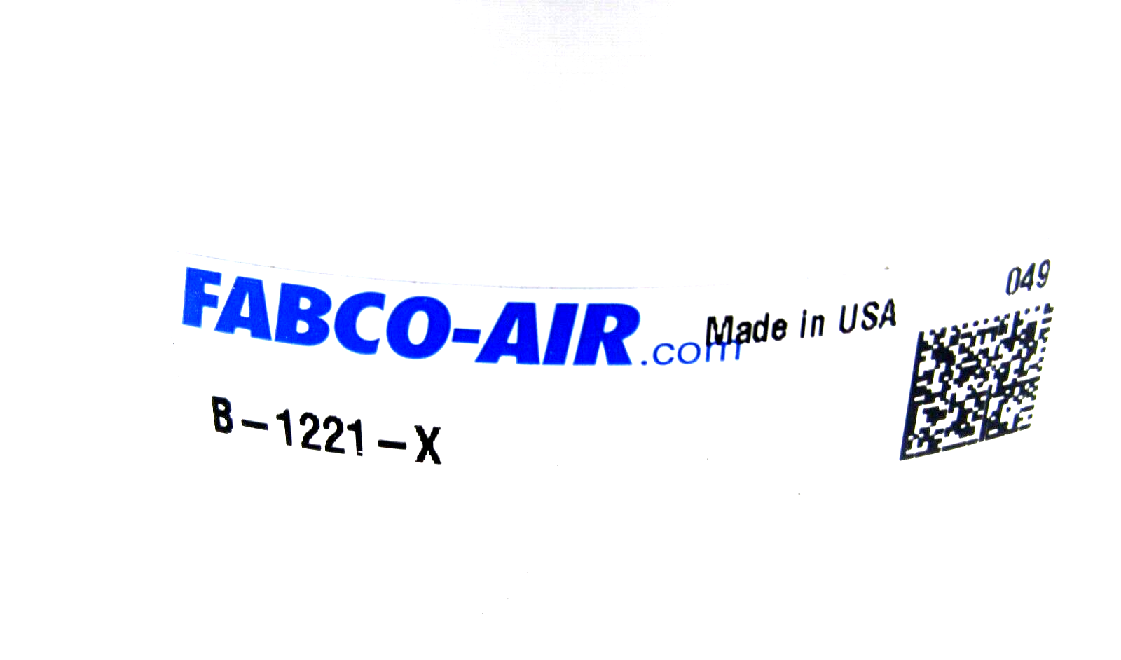 NEW FABCO-AIR B-1221-X CYLINDER B1221X - SB Industrial Supply, Inc.